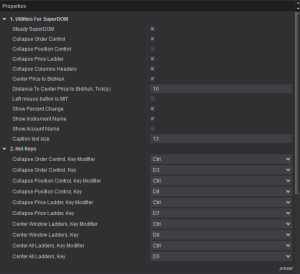 SuperDOM Series - Expert Columns for NinjaTrader® SuperDOM