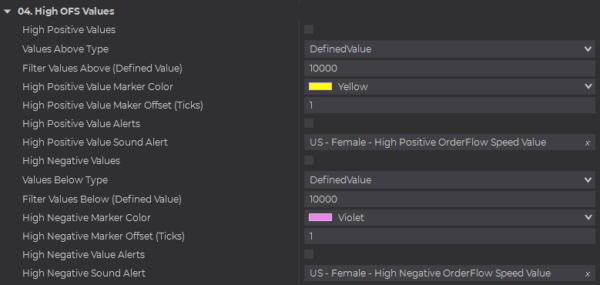 OrderFlow Speed Options | Trading OrderFlow