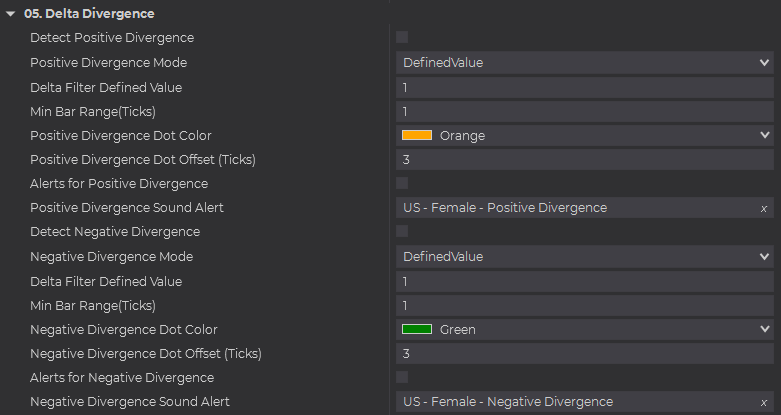 OrderFlow Speed Options | Trading OrderFlow